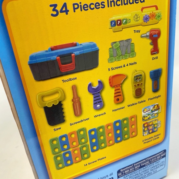 vtech | Toys | Vtech Drill Learn Toolbox Deluxe Toy Set | Poshmark